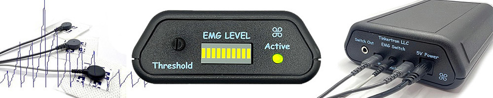 Tinkertron – EMG Switch for Device Control with Limited Muscle Movement
